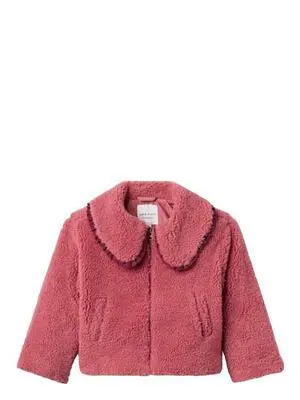 Janie And Jack Cozy Jacket - Coral