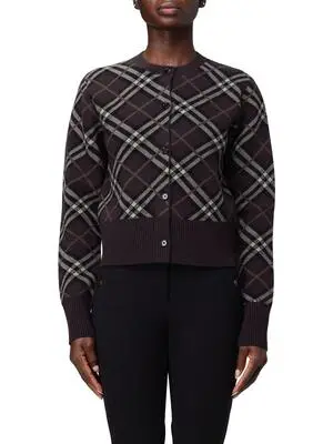 Burberry Argyle Knit Sweater - Brown