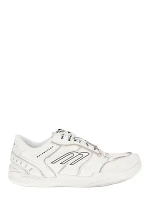 Balenciaga Lace-Up Sneakers White