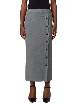 Liu Jo Straight Skirt - Grey