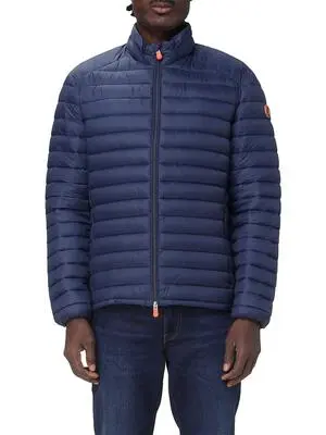 SAVE THE DUCK Quilted Jacket - Blue