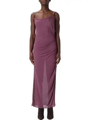 MUGLER Sleeveless Maxi Dress - Pink