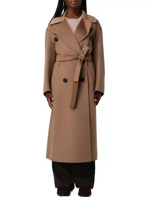 Max Mara Double Breasted Coat - Camel