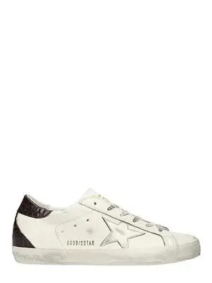 GOLDEN GOOSE Super-star Leather Low-top Trainers - White
