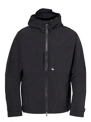 247 BY REPRESENT Taped Relaxed-fit Nylon Jacket - Black