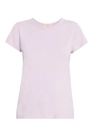 Rag & Bone Slub Knit Tee Ruby