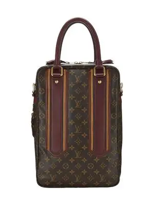 LOUIS VUITTON Louis Vuitton Monogram Canvas Bequia Porte-Documents Vertical