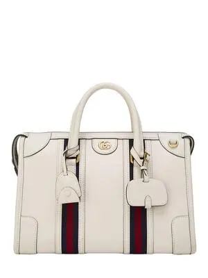 GUCCI Leather Ophidia Top Handle Bag