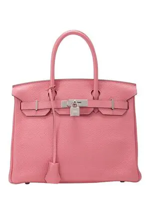 Hermès Birkin 30 Clemence - Roseazalee