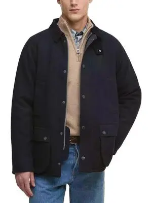 Barbour Buttoned Collared Jacket - Blue