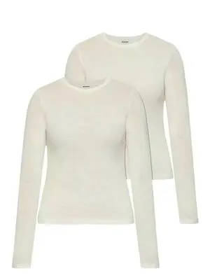 JIL SANDER Long-sleeve Top - Neutrals