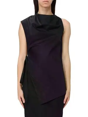 ROBERTO COLLINA Cowl-Neck Sleeveless Top