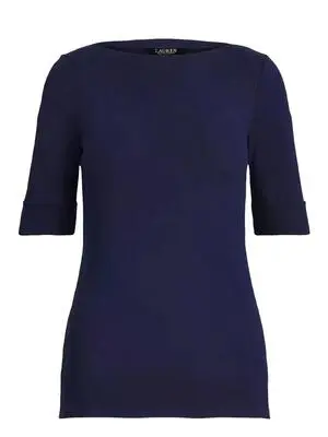 Ralph Lauren Cuffed Top - Blue