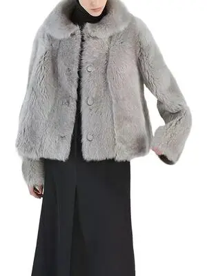 DESA 1972 Shearling Jacket - Grey