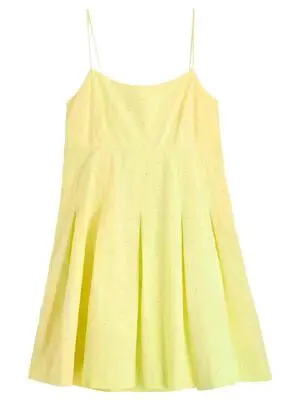 DAMSON MADDER Iris Mini Dress - Yellow
