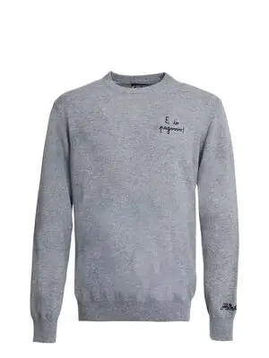 MC2 SAINT BARTH Embroidered Sweatshirt - Grey