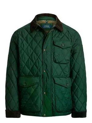Polo Ralph Lauren The Beaton Quilted Button-up Jacket - Green