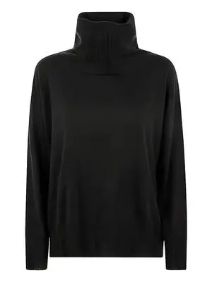 Liviana Conti Roll-neck Sweater - Black