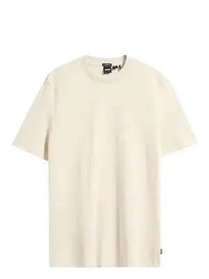 BOSS Thompson Cotton T-shirt - Open White