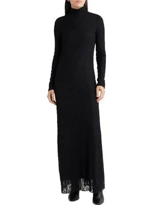 Rag & Bone Ellie Lace Maxi Dress - Black