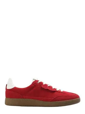 SCALPERS Nu Miko Leather Sneakers - Red