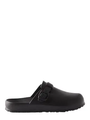 COTTON ON Eva Closed Toe Buckle Slide - Black