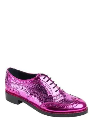The Office Of Angela Scott Mr. Doubt Wingtip Oxford - Magenta