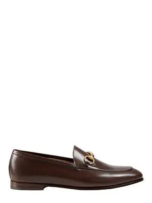 Gucci S Jordaan Horsebit Loafer - Brown