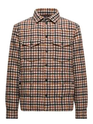 Moncler Gelt Wool Down Shacket - Multicolor
