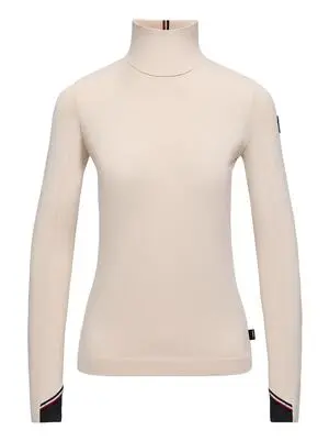 Moncler MONCLER GRENOBLE Polartec Turtleneck White