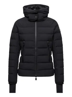 Moncler Lamoura Hooded Down Ski Jacket - Black