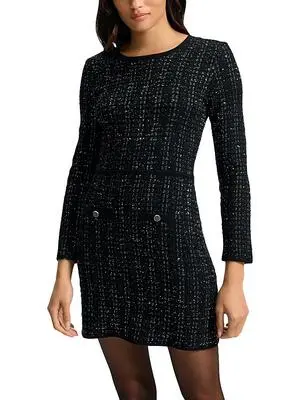 Veronica Beard Channing Knit Dress - Black