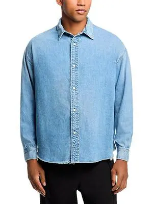 FRAME Relaxed Fit Denim Shirt - Voltage
