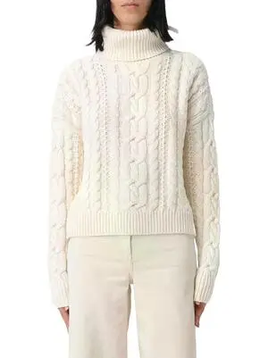 Ralph Lauren Cable-knit Turtleneck Knitwear - Neutrals