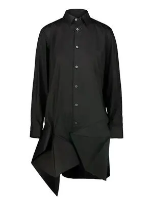 Comme Des Garçons Three-dimensional Shirt - Black