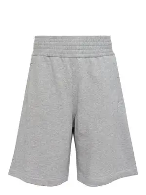 Comme Des Garçons Elasticated-waist Shorts - Grey
