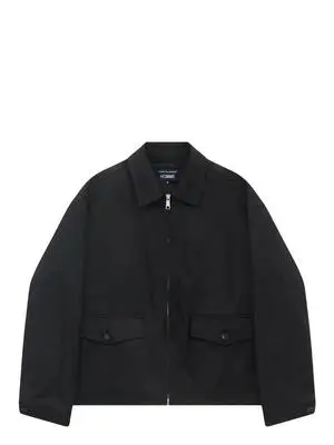 Comme Des Garçons Zip-up Jacket - Black