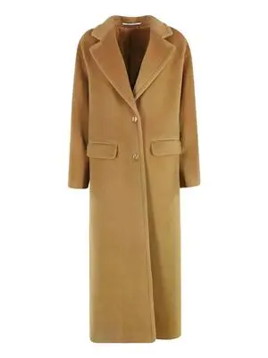 Tagliatore Carine Long-sleeve Coat - Brown