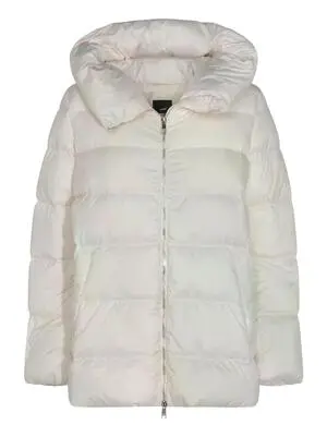 Add Hooded Puffer Coat - Neutrals