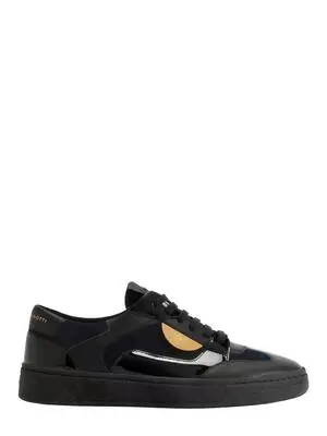 GIUSEPPE ZANOTTI Metal Low-top Sneakers - Black