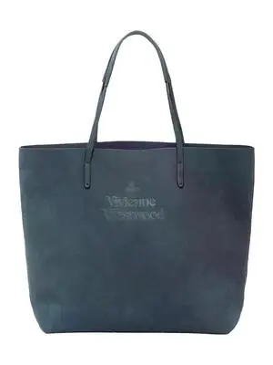 VIVIENNE WESTWOOD Embossed Shoulder Bag - Blue