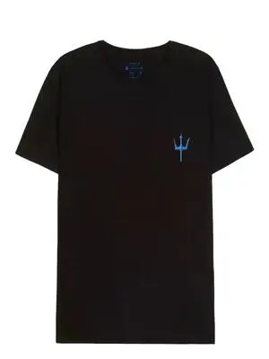 OSKLEN Trident-motif T-shirt - Black