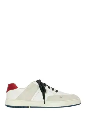 OSKLEN Leather Panelled Low Top Sneakers - White
