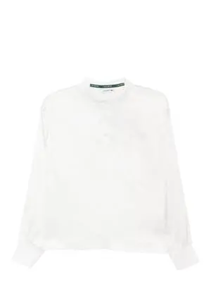 Lacoste Embroidered-logo Polo Top - White