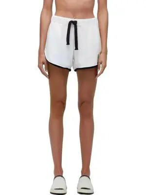 OSKLEN Contrasting-trim Shorts - White
