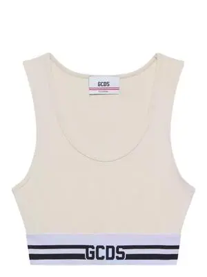 Gcds Logo-band Tank Top - White