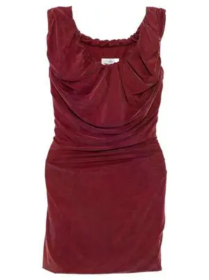 VIVIENNE WESTWOOD Amber Draped Dress - Red