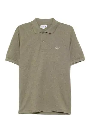 Lacoste Logo-appliqué Cotton Polo Shirt - Green