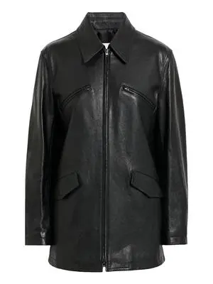 Veronica De Piante Cassidy Leather Jacket - Black