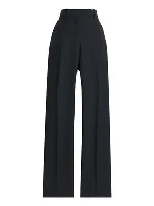 Veronica De Piante Mick Crepe Straight-leg Pants - Black
